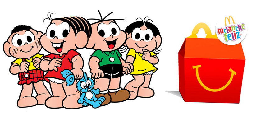 Livros da Turma da Mônica são os novos brindes do McLanche Feliz