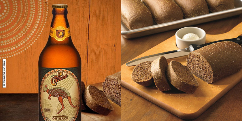 Outback lança cerveja inspirada no famoso pão australiano