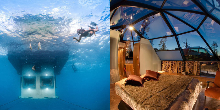 10 lugares inusitados para se hospedar ao redor do mundo