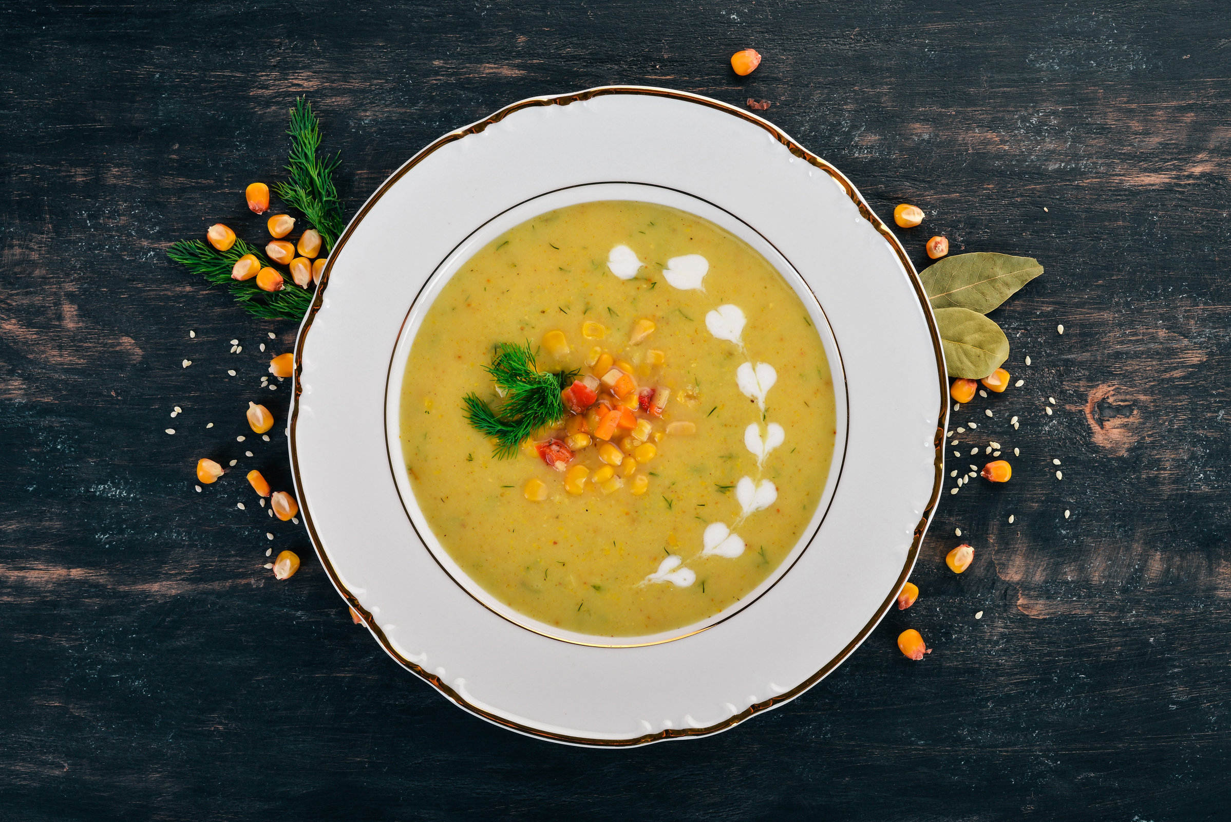 Sopa de milho é perfeita para os dias frios; veja o passo a passo!