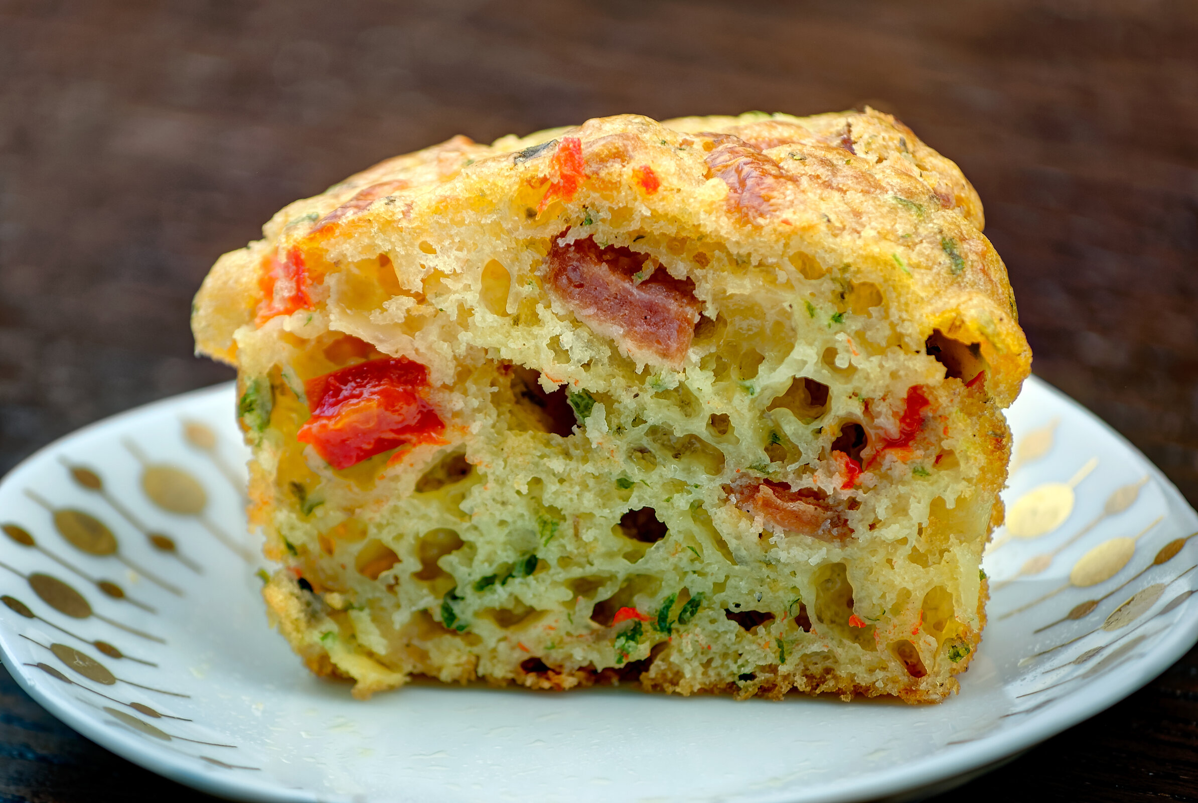 Muffin de tapioca com legumes é opção saborosa para o lanche da tarde ...