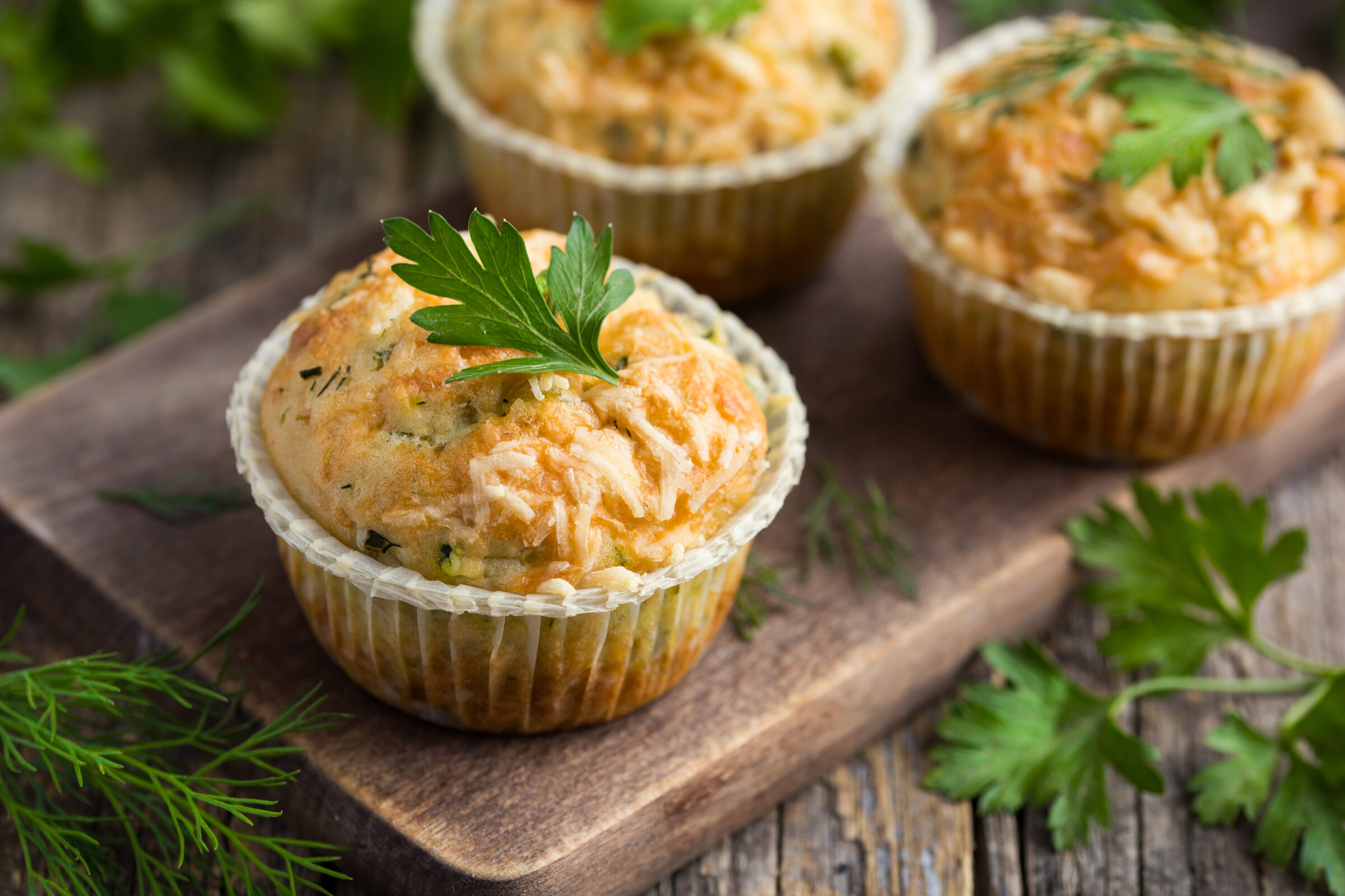 Muffin de tapioca com legumes é opção saborosa para o lanche da tarde ...
