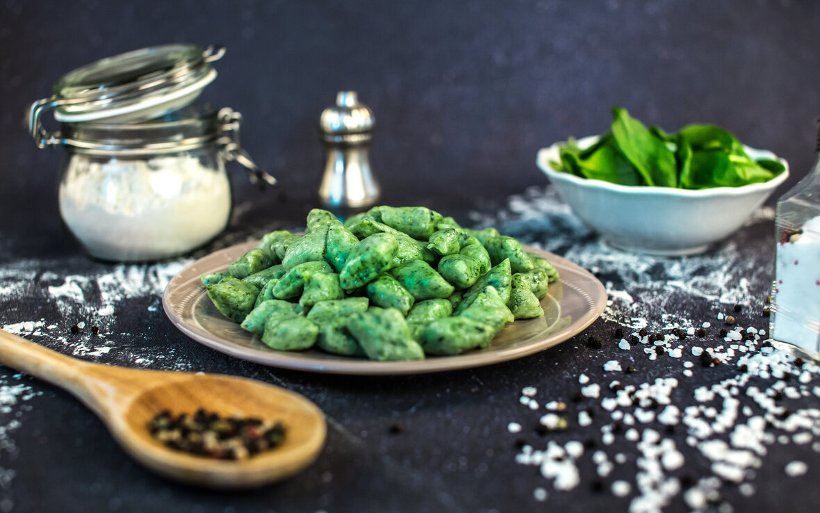 Nhoque verde, mais conhecido como 'nhoque do poder', é fácil de fazer ...