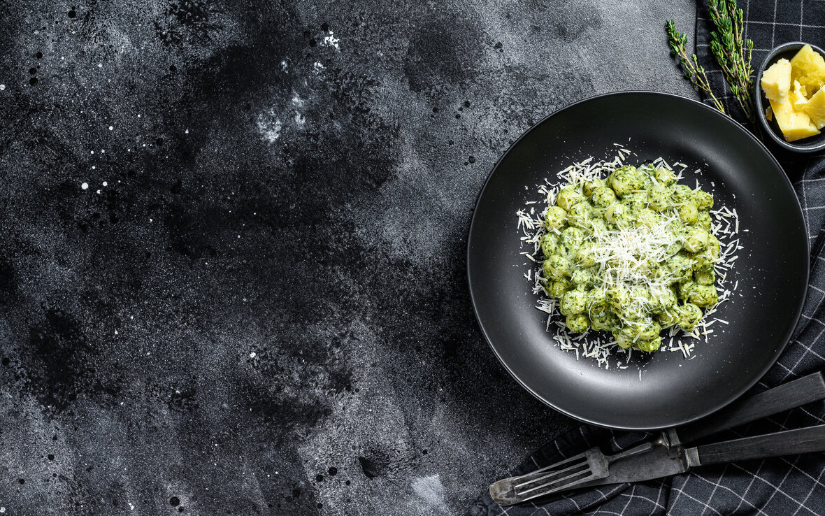 Nhoque verde, mais conhecido como 'nhoque do poder', é fácil de fazer ...