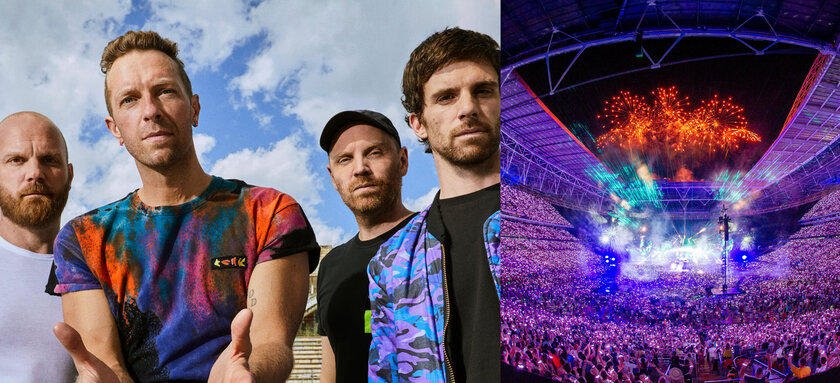 Turnê do Coldplay 'Music of the Spheres' será exibida ao vivo nos ...