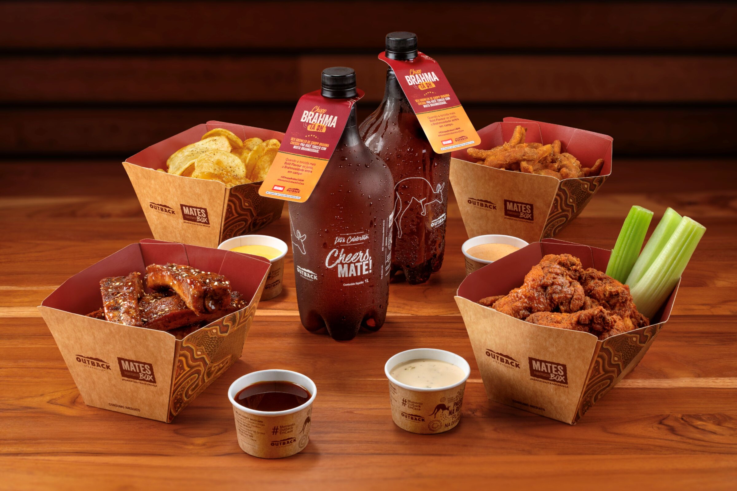 Outback e Brahma entram na torcida e lançam refil de chopp e aperitivos ...