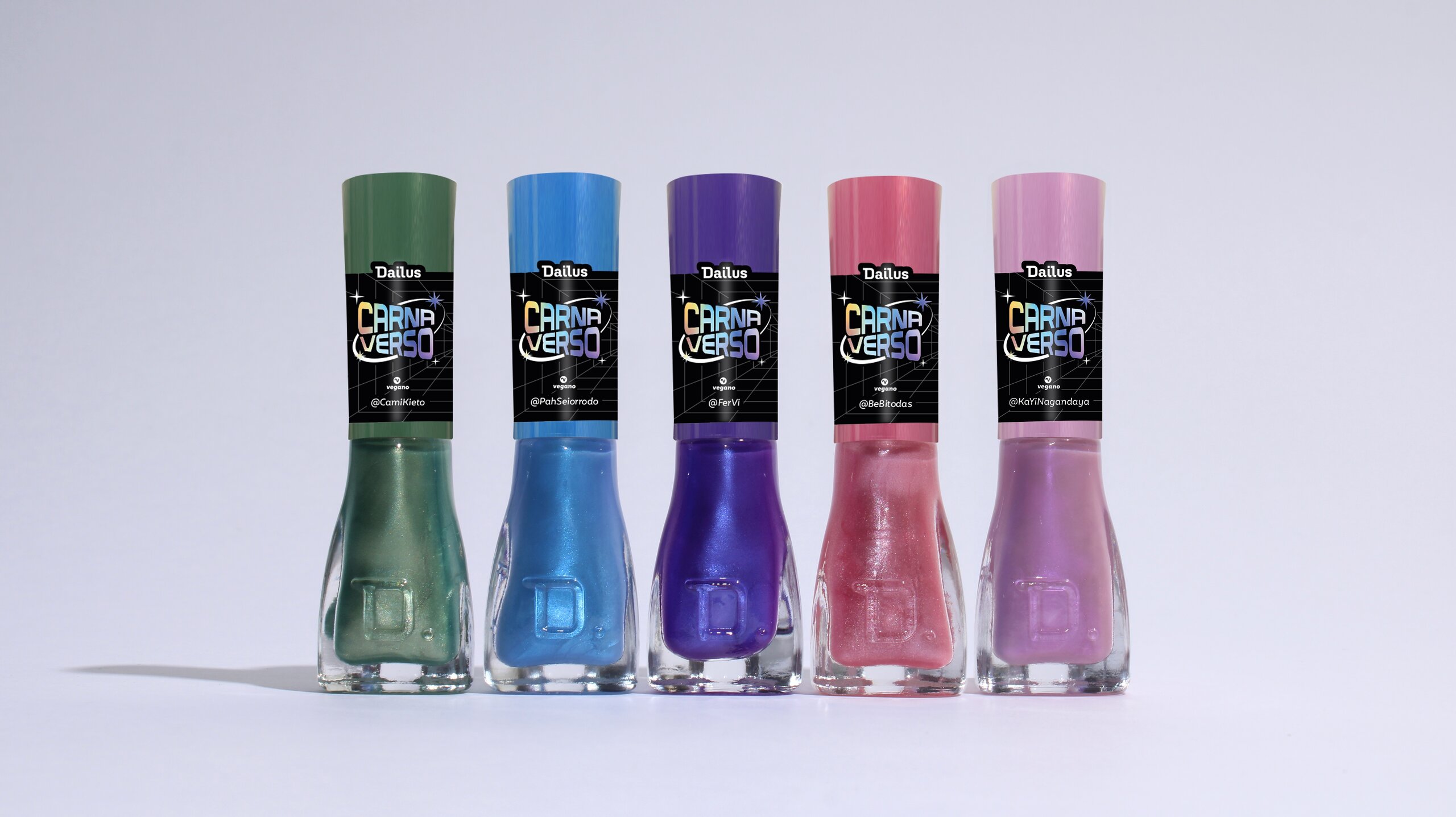 Carnaverso: conheça a nova coleção de esmaltes da Dailus inspirada na ...