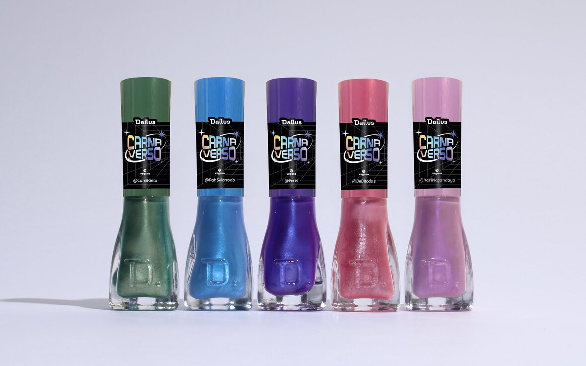 Carnaverso: conheça a nova coleção de esmaltes da Dailus inspirada na ...