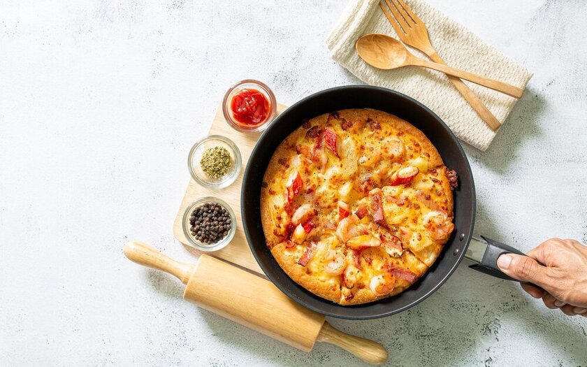 Pizza de Tapioca na Frigideira: aprenda esta receita simples e ...