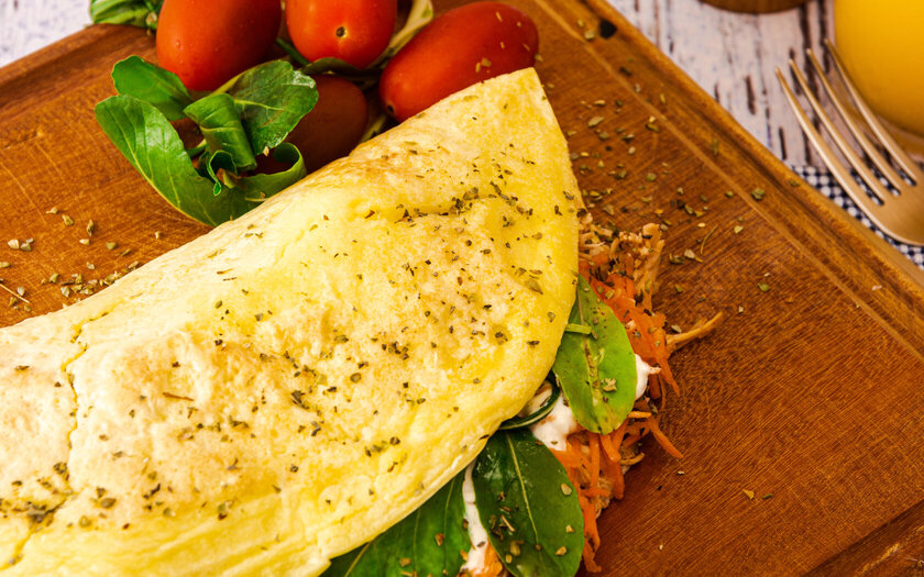 Receita: Crepioca de Frango fit e simples de fazer!