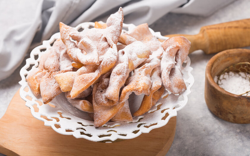 Crostoli é fácil de fazer e perfeito para o café da tarde; confira a ...