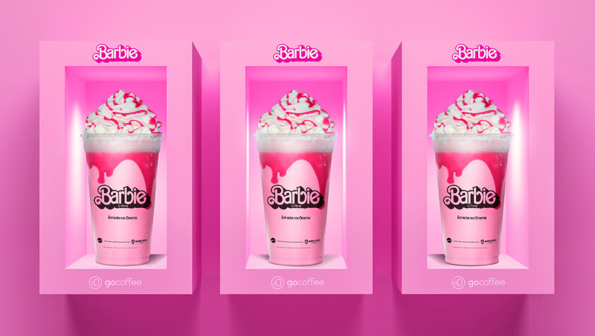 Frappe cor-de-rosa da Barbie é aposta da Go Coffee; saiba tudo!