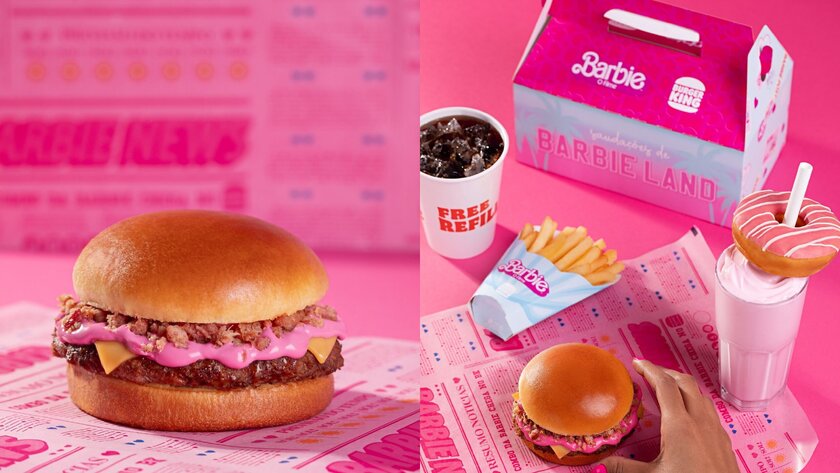 Burger King da Avenida JK se transforma na casa da Barbie e lança ...
