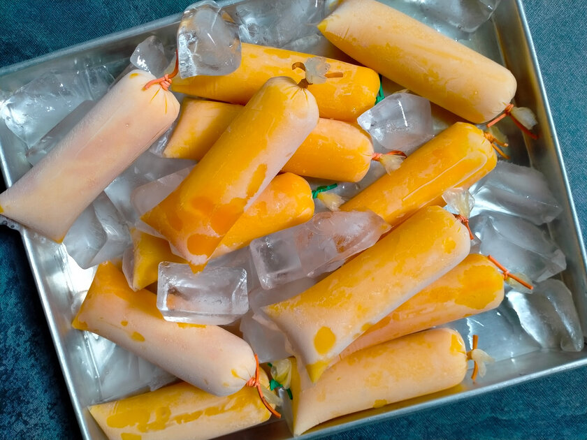 Receita de sacolé de iogurte com manga é perfeita para o calor; confira!