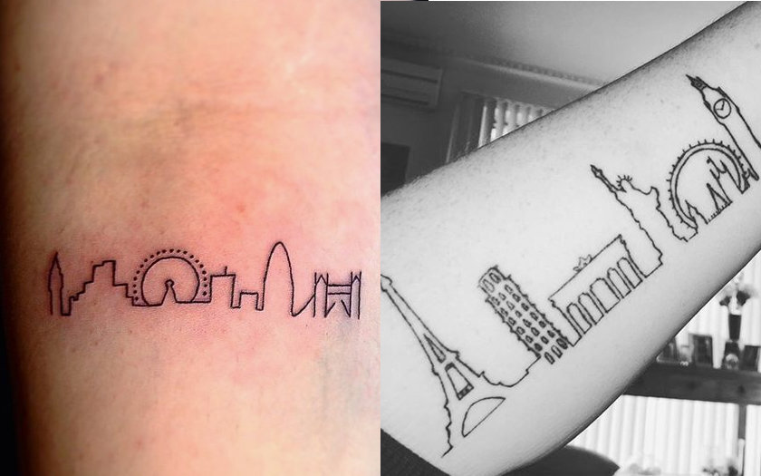 20 inspirações incríveis de tatuagens para quem ama viajar