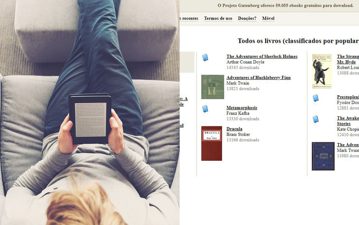10 sites para baixar ebooks grátis
