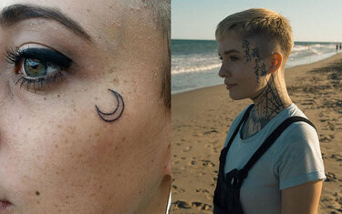 30 fotos inspiradoras de tatuagens no rosto