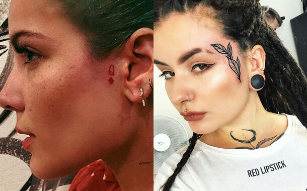 30 fotos inspiradoras de tatuagens no rosto