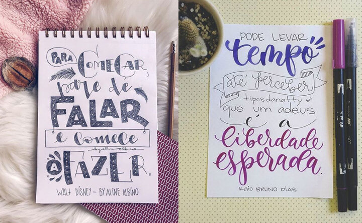 5 dicas de como começar a fazer lettering
