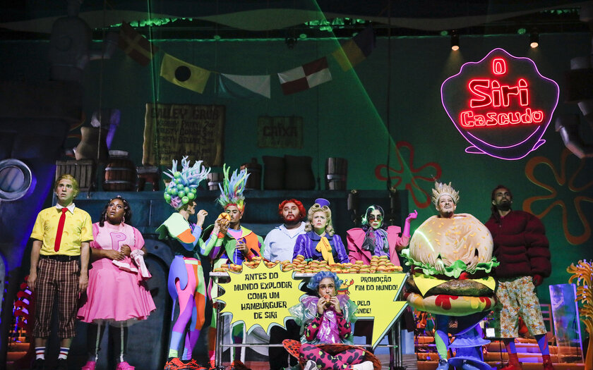 Sucesso da Broadway, 'Bob Esponja, O Musical' chega a São Paulo; saiba ...